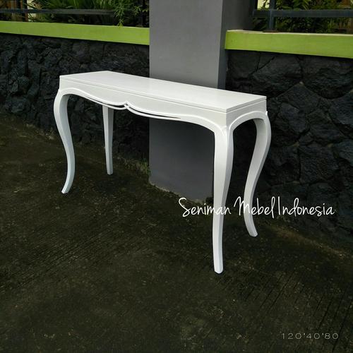 Jual meja konsul / meja galeri / meja dinding / meja konsol / console ...