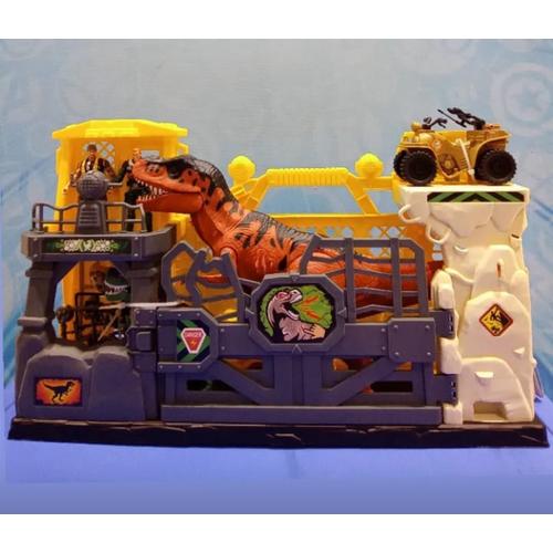 Jual Dino Valley Wild Quest Dino Lab Breakout Playset Mainan Dinosaurus ...