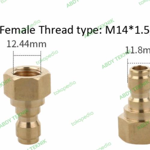 Jual female thread M14x1.5 concave - Jakarta Barat - ABDY TEKNIK ...