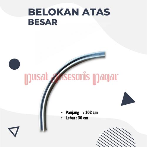Jual belokan atas henderson / belokan rel / aksesoris pagar / roda ...