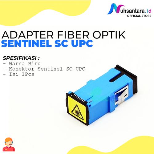 Jual Adapter Fiber Optik SC UPC Sambungan Konektor Fiber Optic FO ...