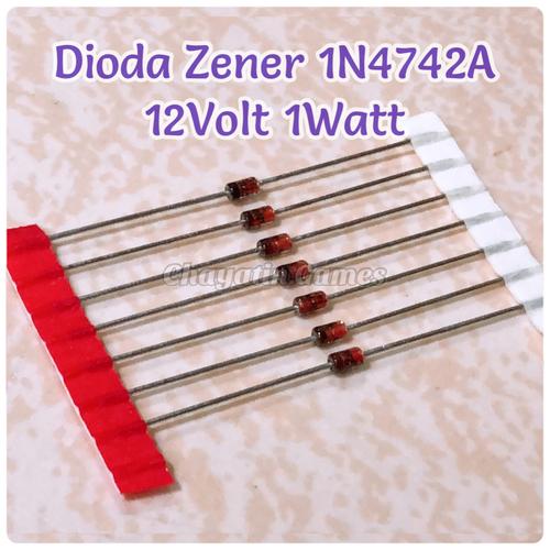 Jual Dioda zener 1N4742A 12Volt 1Watt - Dioda Zenner 12V 1W - 12 Volt 1 Watt - Jakarta Barat ...