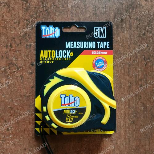 Jual METERAN TOHO 5 METER KUNING AUTO LOCK - Kab. Bondowoso - BUMI ...