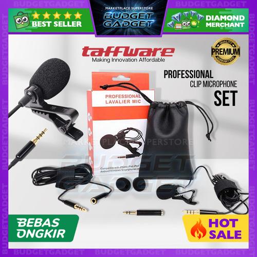 Jual Mic Clip On Professional Lavalier Microphone 3.5mm - Q10 - Jakarta ...