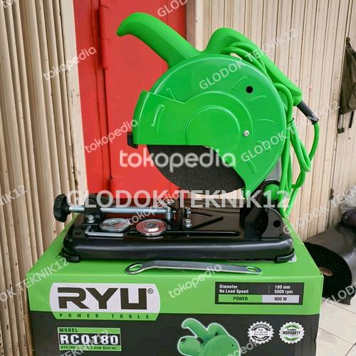 Jual CUT OFF RYU RCO 180 / MESIN POTONG BESI 7 INCH RYU / CUTTING WHEEL ...