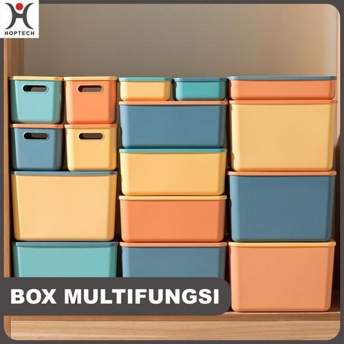 Promo Storage Organizer Box / Container Keranjang Penyimpanan - ORANGE ...