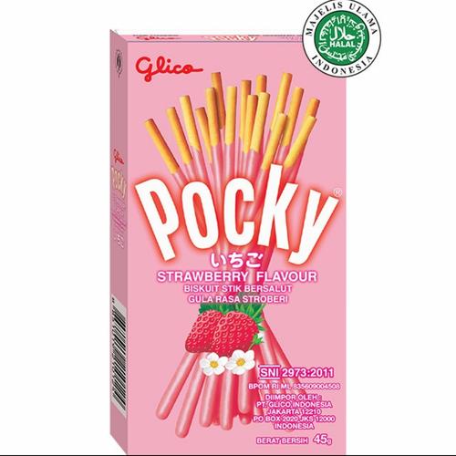 Jual Glico Pocky Pocki Stick Biscuit 45 gr Poki Biskuit Stik ...