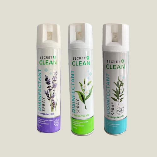 Jual Secret Clean Disinfectant Spray + Green Tea (pengharum ruangan ...
