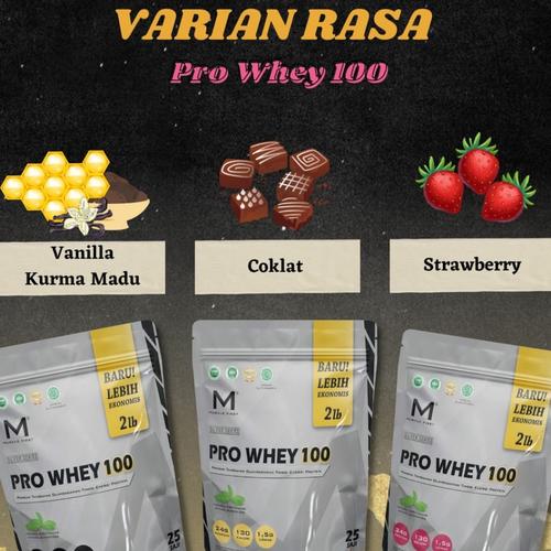 Jual M1 Muscle First Silver Series Pro Whey100 ukuran 2 Lbs 25 Serving ...