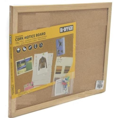 Jual PAPAN MADING KAYU | BI OFFICE CORK NOTICE BOARD WOOD FRAME 40X30 ...