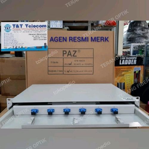 Jual PAZ ODF OTB RACK 6 CORE LC UPC FULL SET FIBER OPTIK PAS - Jakarta ...