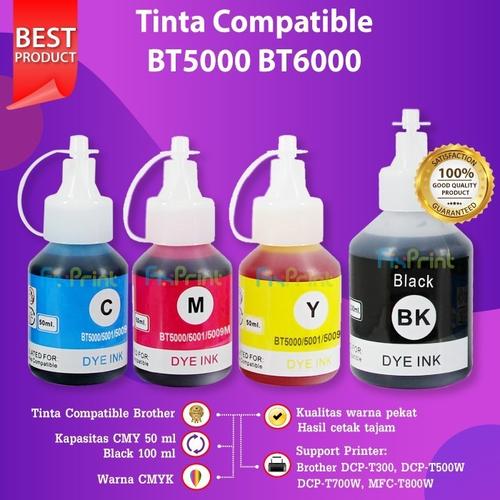 Jual Tinta Botol 100ml Premium Printer Brothr T220 T420w T520w T720dw ...