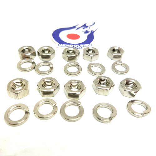 Jual 10 mur dan ring untuk velg vespa - besi - Kota Malang - Mendol ...