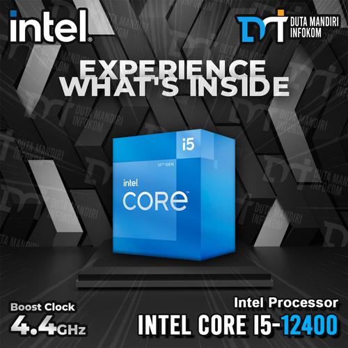 Promo Processor Intel Core I5 12400 Box Alder Lake - Socket LGA 1700 2 ...