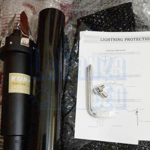 Jual KURN Penangkal Petir Radius 150 Anti Petir R150 KUR N Bergaransi ...
