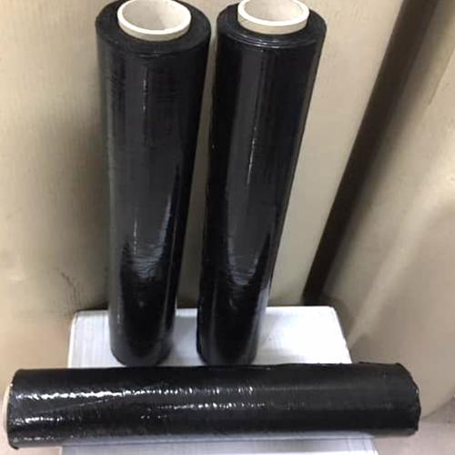 Jual PLASTIK WRAP HITAM / STRETCH FILM HITAM UKURAN 50CM X 250M ...