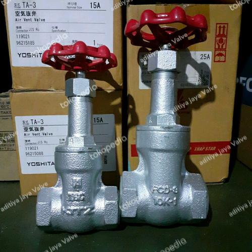 Jual gate valve kitz 1" ductile iron steam 10k threaded fig 10SMS ori 100% - Kab. Tangerang ...
