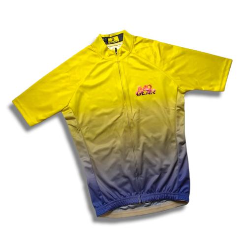 Jual JERSEY SEPEDA AERO BADGEAR GRADASI - KUNING / MERAH / BIRU ...