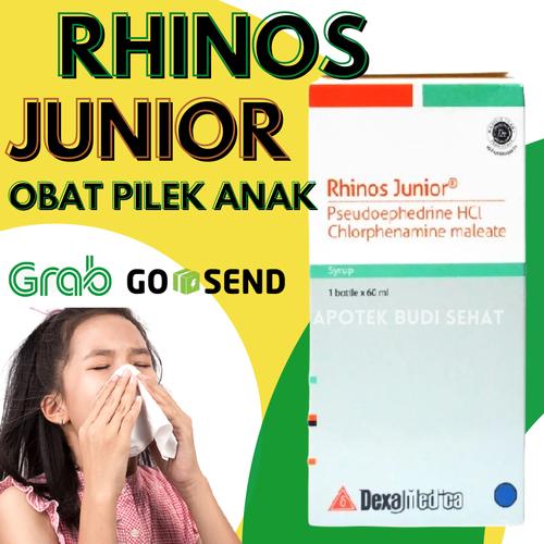 Jual Rhinos Junior Obat Pilek Anak Obat Flu Anak 60 mL - Kota Bandung ...