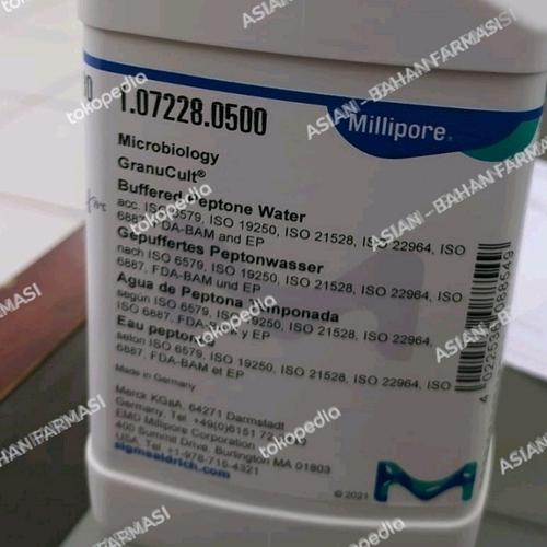 Jual Buffer Peptone Water - Bufer Pepton Water - BPW E Merck - ecer 1 ...