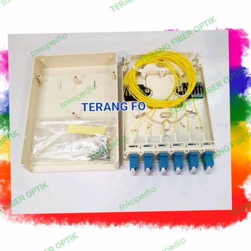 Jual ROSET 6 CORE ADAPTOR LC/UPC FULL SET BOX Fiber Optik. - Jakarta ...