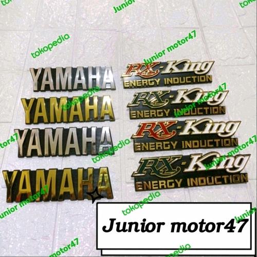 Jual LOGO EMBLEM YAMAHA LOGO EMBLEM RX KING BOX AKI RX KING HARGA ...