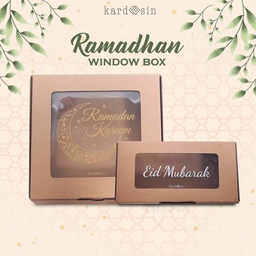 Jual RAMADHAN WINDOW BOX PACKAGING KARDUS BOX PACKAGE HAMPERS HAMPER ...