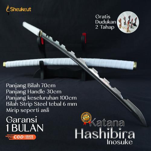 Jual Katana Hashibira Inosuke Anime Demon Slayer Kimetsu no Yaiba - Kab ...