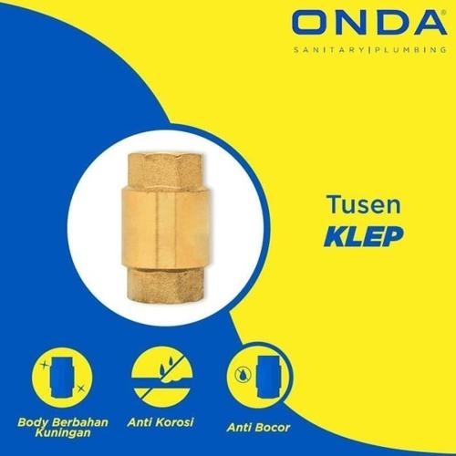 Jual TUSEN TOZEN TOSEN TUZEN KLEP KELEP 3/4" INCH ONDA LONG BRONZE ...