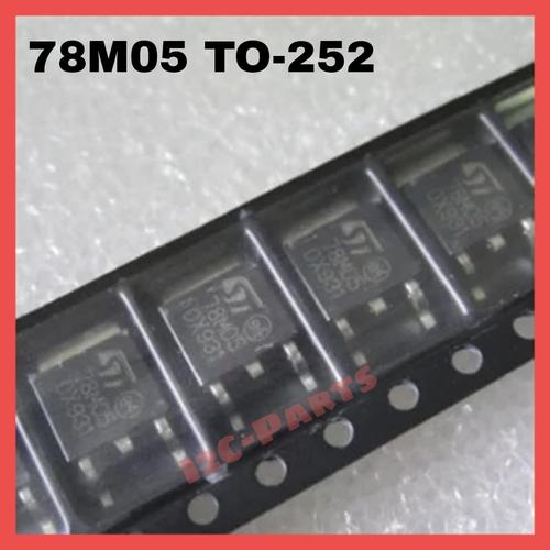 Jual 78M05 SMD 78M05CDT 7805 5V 0.5A 500mA VOLTAGE REGULATOR TO-252 D ...