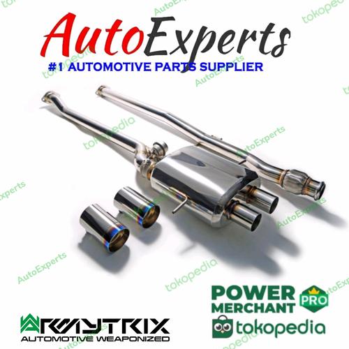 Jual ARMYTRIX EXHAUST DUAL CHROME MINI COOPER R56 WITH REMOTE ...