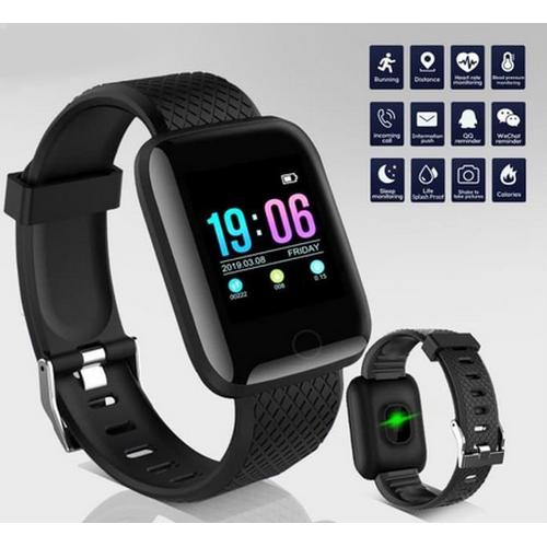 Jual Jam Tangan Pintar Smartwach Sport Olahraga Alat Deteksi Detak ...