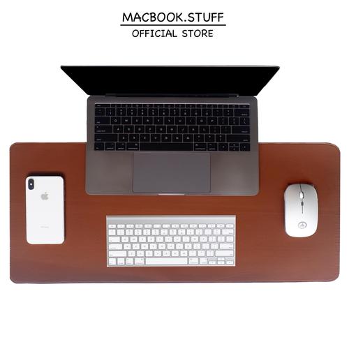 Jual MOUSEPAD BESAR 60X30 cm LEATHER KULIT TEMPAT ALAS MOUSE ANTI SLIP ...