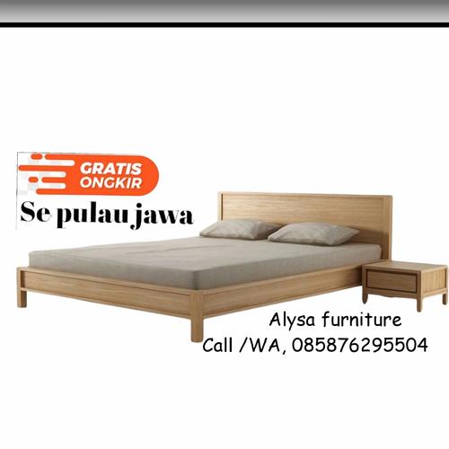 Jual dipan minimalis kayu jati, tempat tidur minimalis kayu jati, dipan ...