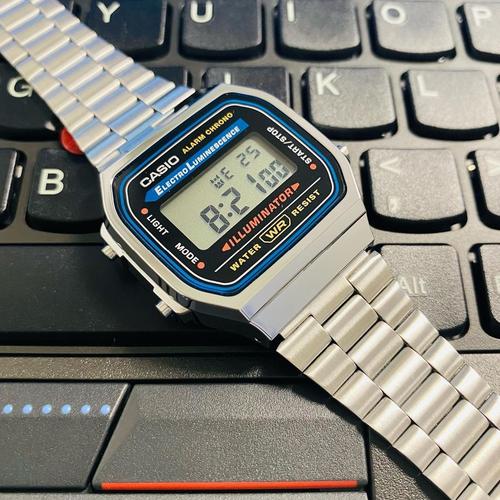 Jual Jam Tangan Casio Vintage Original A168WA-1 ORIGINAL 100% - Jakarta ...