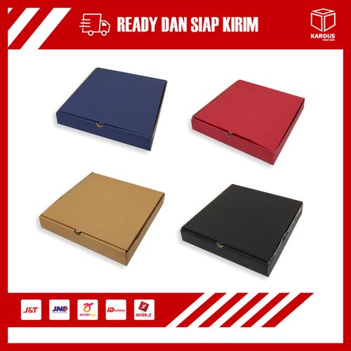 Jual Kardus Box - Uk 26 x 26 x 4 cm - Box Pizza Polos / Kardus Pizza ...