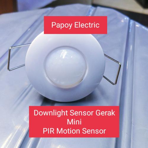 Jual SENSOR GERAK PIR MOTION 220V INFRARED Downlight Mini Sensor Inbow ...