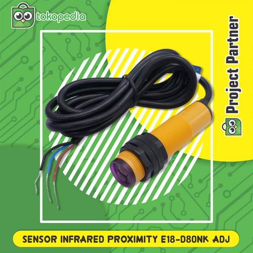 Jual Sensor Infrared Proximity Sensor E18-D80NK Adjustable Distance ...