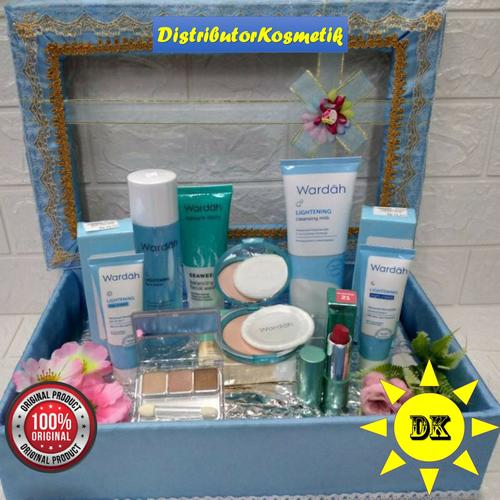 Jual wardah paket seserahan wardah paket kecantikan paket makeup wardah ...
