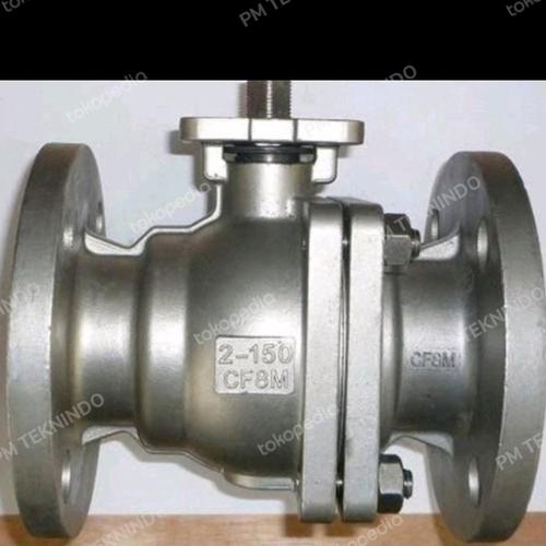 Jual Ball Valve Stainless SS304 Ansi #150 Flange 3"( inch)/DN 80 ...
