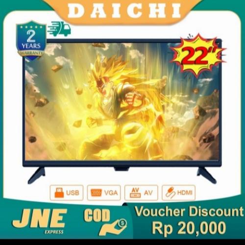 Jual TV LED 22 INCH HD FULL DAICHI DIGITAL 22-02A - Kab. Tangerang ...