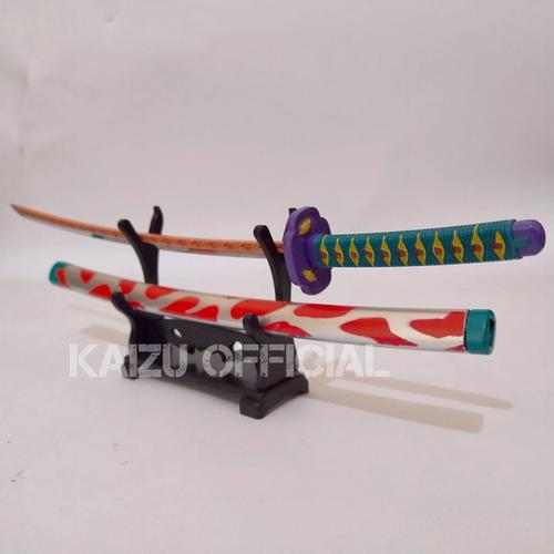 Jual Miniatur Pedang Kokushibou Pernapasan Bulan Anime Kimetsu No Yaiba ...