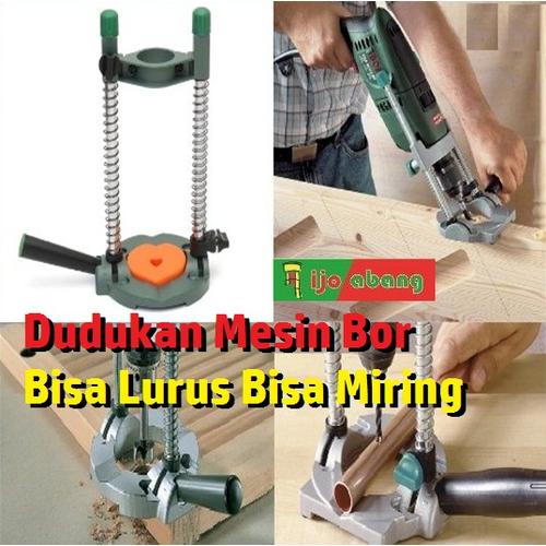 Jual Dudukan Mesin Bor Bisa Miring Lurus Drill Stand Guide Holder ...