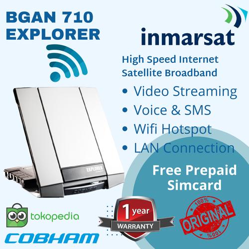 Jual Inmarsat BGAN 710 Explorer Terminal Modem Internet Satelit ...