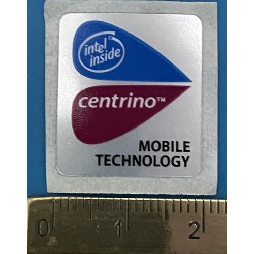 Jual Sticker stiker logo intel Centrino Mobil ori ukuran besar - Kota ...