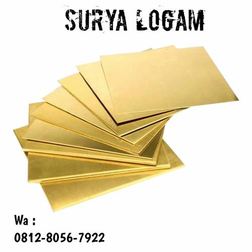 Jual plat Kuningan 1mm x 100mm x 50mm - Jakarta Barat - surya logam ...