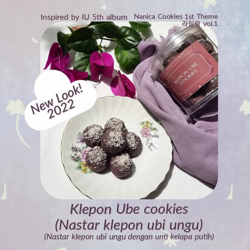 Jual klepon ube cookies (nastar klepon ubi ungu) lilac series ...