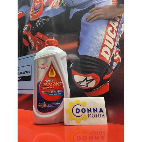 Jual Federal Racing 1L sae 10w-40 Full Sintetis Kemasan baru - Kota ...