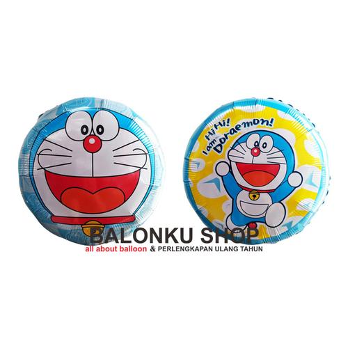 Jual Balon Foil Doraemon / Balon Foil Bulat Doraemon / Balon Doraemon ...