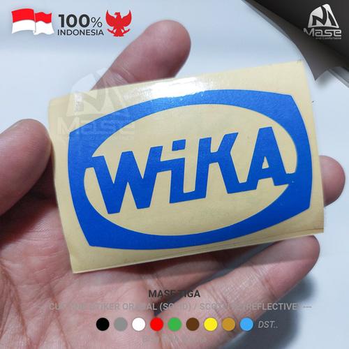 Jual Stiker Cutting Logo WIKA - Kota Depok - MASE TIGA | Tokopedia